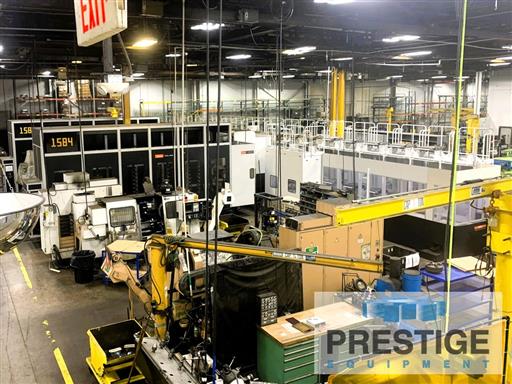 Mazak HCN-6800-II CNC 4-Axis Horizontal Machining Cell with Palletech ...