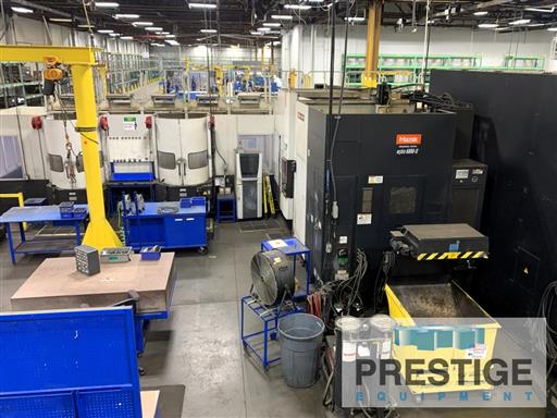 Mazak HCN-6800-II CNC 4-Axis Horizontal Machining Cell with Palletech ...