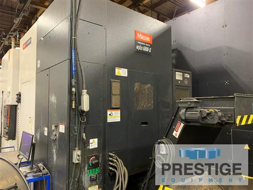 Mazak HCN-6800-II CNC 4-Axis Horizontal Machining Cell with Palletech ...
