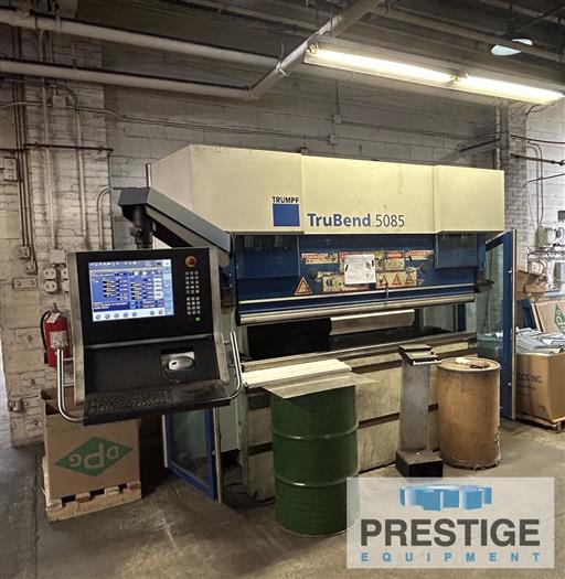 Trumpf TruBend 5085 8-Axis CNC Hydraulic Press Brake - Brakes Press ...
