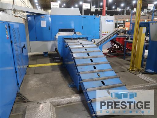 Pivatic PCC60 TTHD CNC Punch Center for Coils w/Uncoiler, Straightener ...