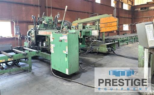 Peddinghaus PCD1100/3B 3-Spindle Beam Drill, Saw & Conveyor - Beam ...