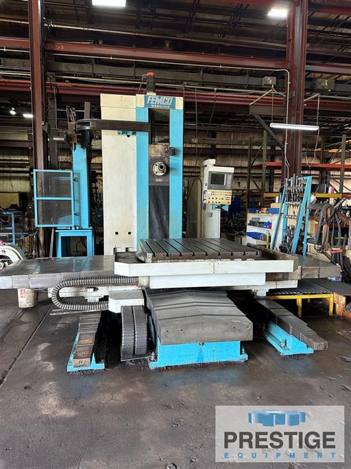 102 MM FEMCO CNC Table Type Horizontal Boring Mill - Boring Mills ...
