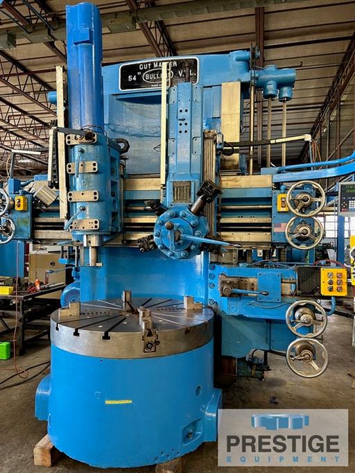 1372 MM Bullard Cutmaster High Column Vertical Boring Mill - Boring ...
