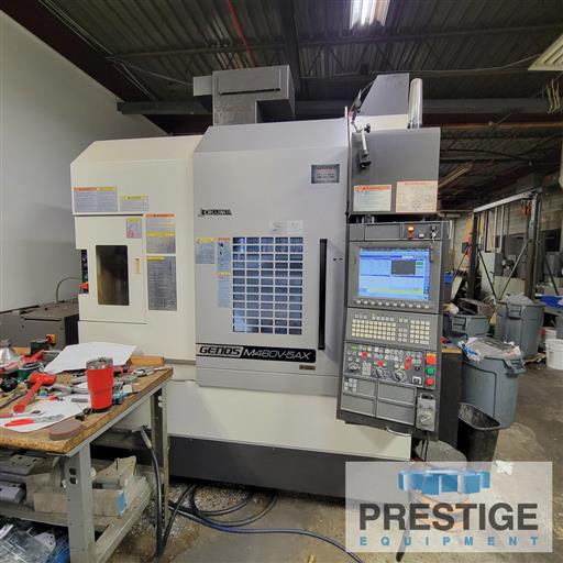 Okuma Genos M460V-AX 5-Axis CNC Vertical Machining Center - Machining ...