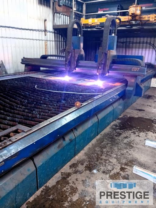 Machitech Diamond Cut Dual Head 3.05 M x 7.32 M Plasma Cutting System ...