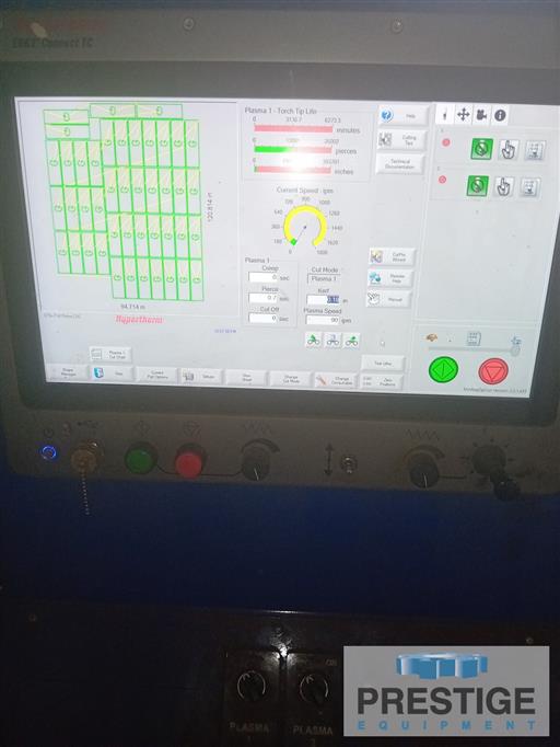 Machitech Diamond Cut Dual Head 3.05 M x 7.32 M Plasma Cutting System ...