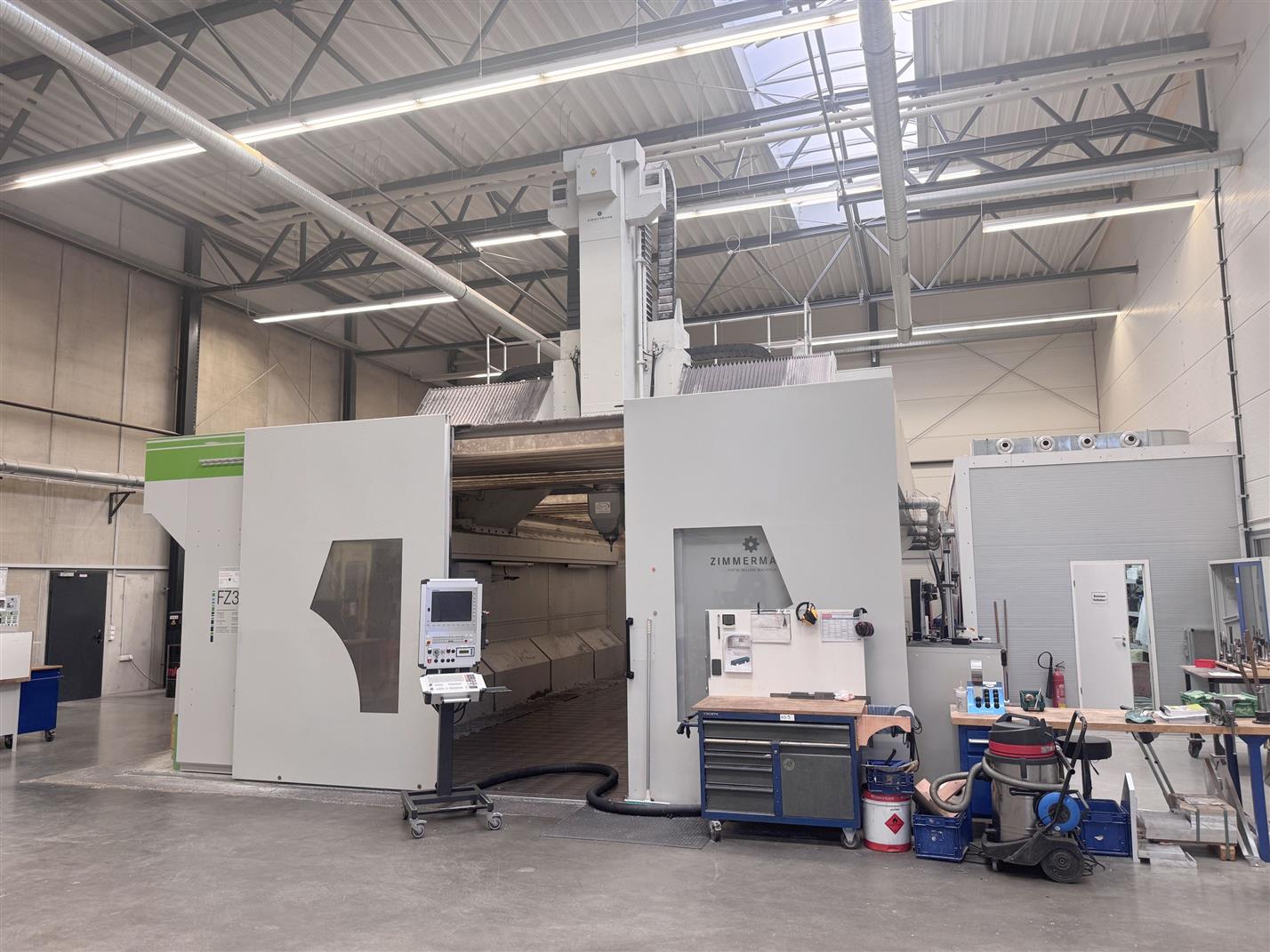 Zimmerman FZ37 CNC Gantry Mill - Machining Centers Vertical Bridge-Type ...