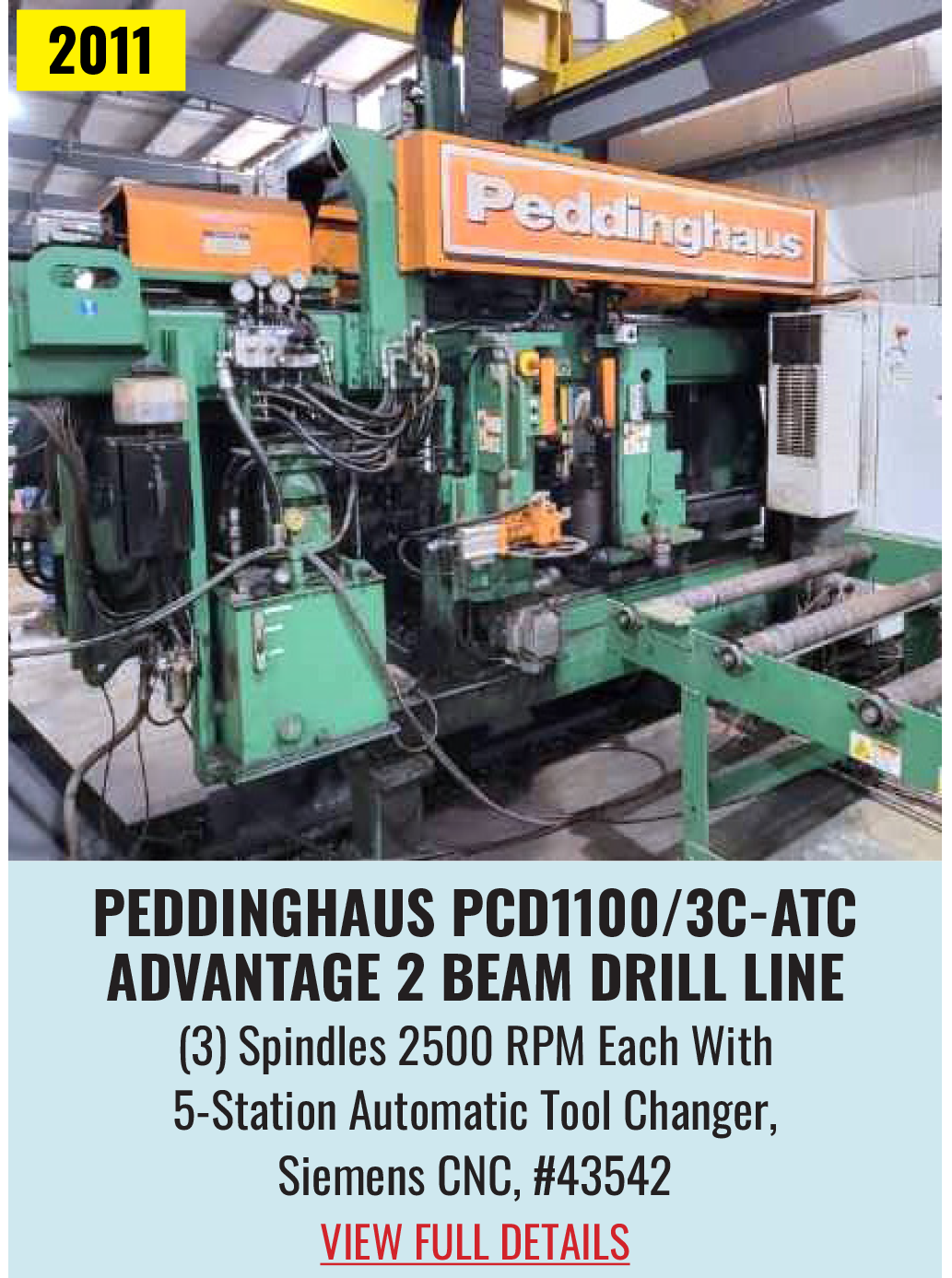 Structural Steel Fabrication Machines, Available Immediately ...